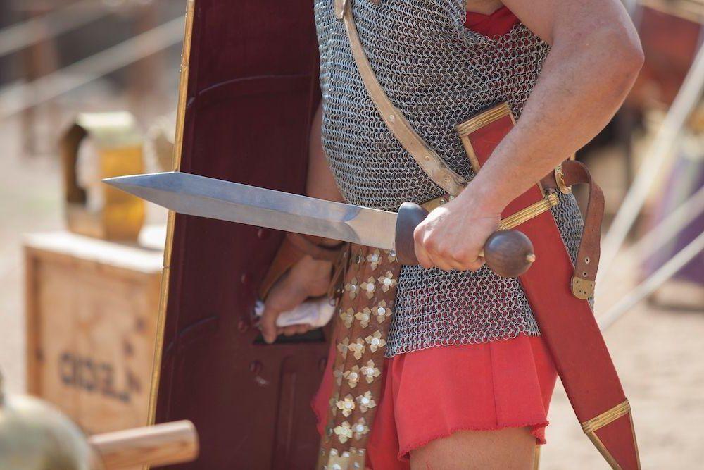 Armas De La Antigua Roma: Linterna Gladius Carabina Victrix Gladio